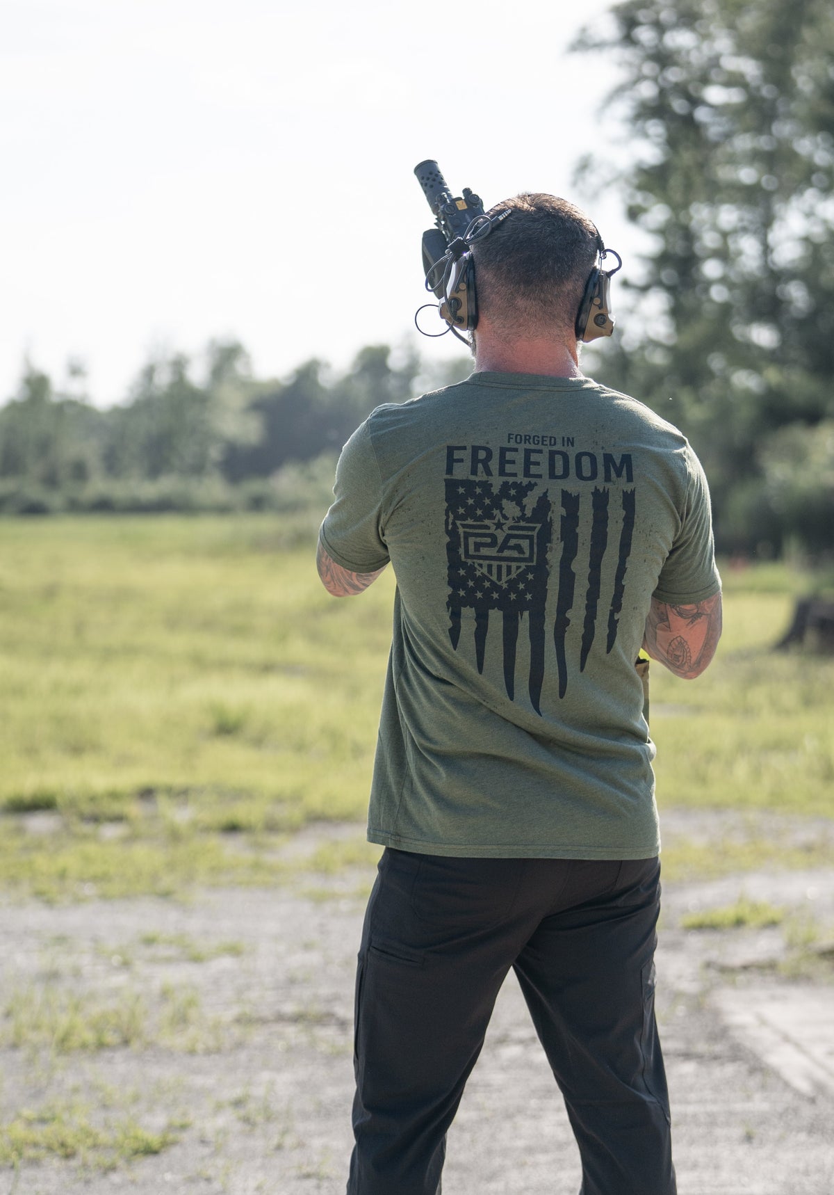 Forged in Freedom Tee – Patriot Alliance, LLC
