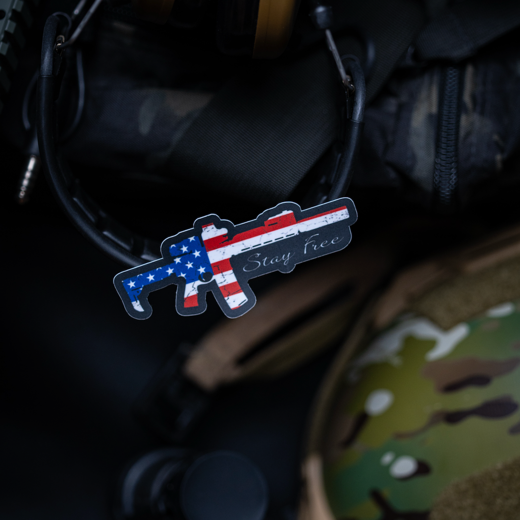 Stay Free Sticker – Patriot Alliance, LLC